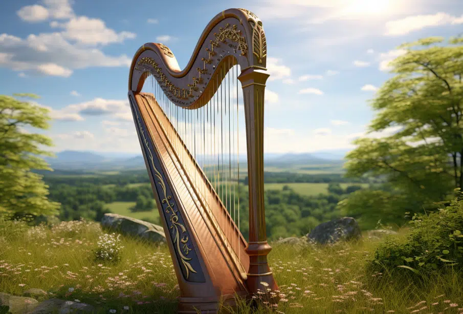 Harpe celtique irlandaise : origines, signification et traditions ...